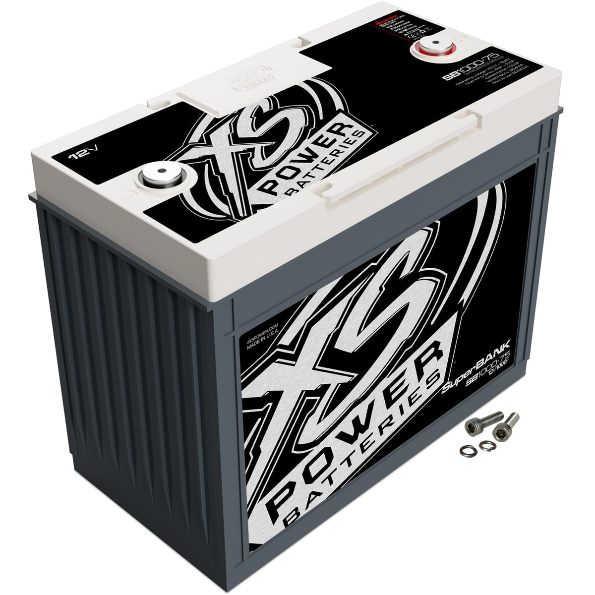 XS Power SB1000-75 12V BCI Group GC12 Super Capacitor Bank, Max Power — Showtime Electronics