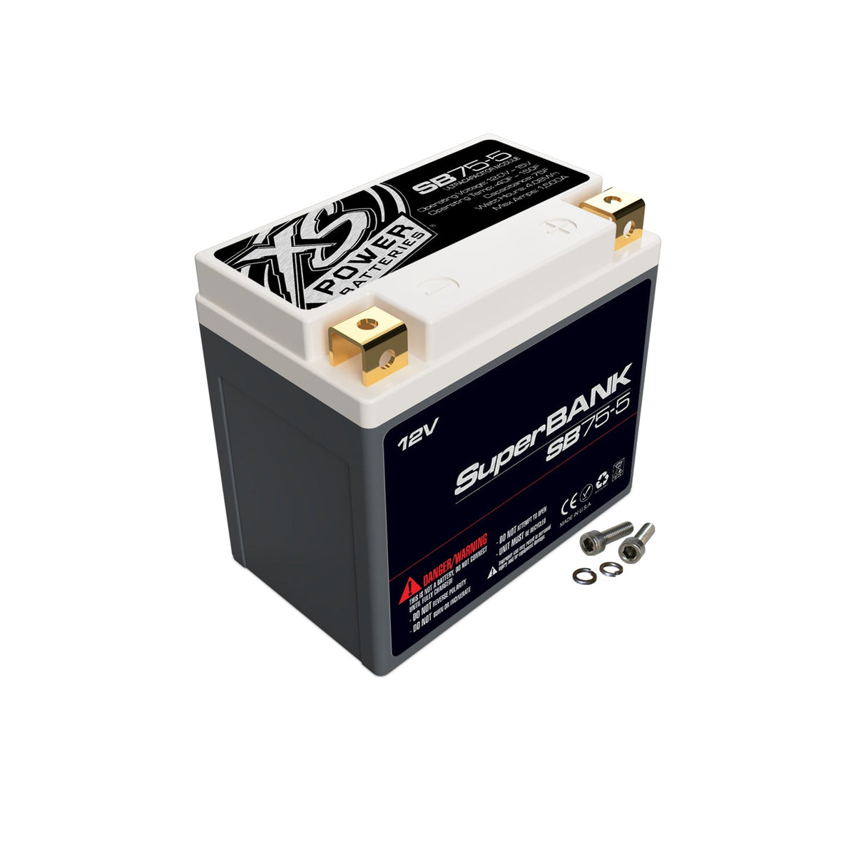 XS Power SB75-5 15v Super Capacitor Bank 75 Farad 600W — Showtime ...
