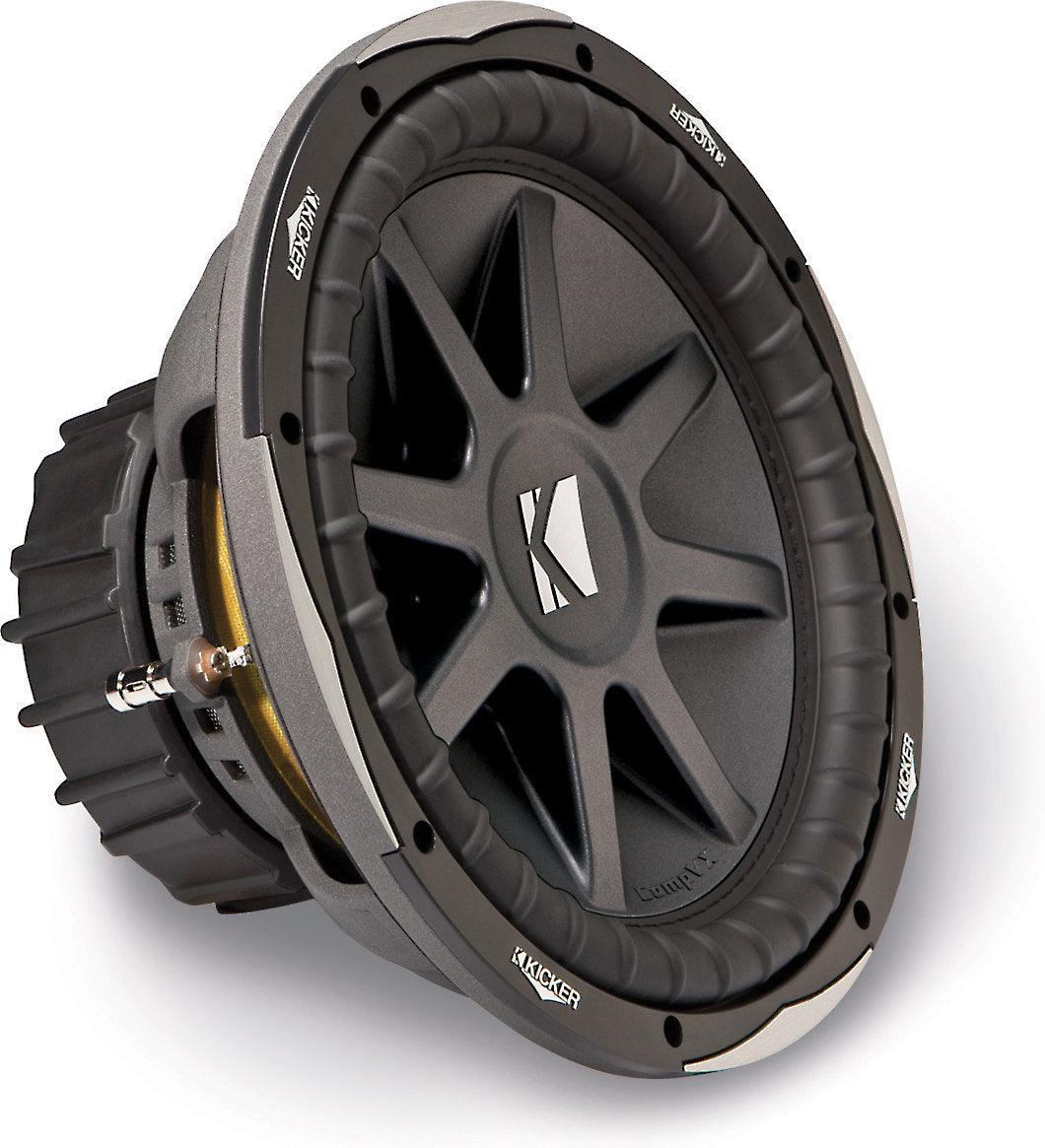 Kicker 10CVX124 12" 1500W Dual 4 Ohm Car Subwoofer/Sub CVX124 CVX Comp ...